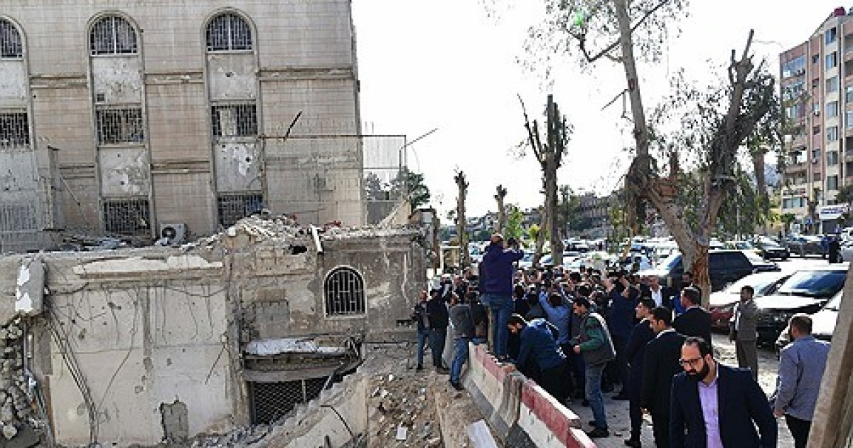 SYRIA-DAMASCUS-IRAN-NEW-CONSULATE-INAUGURATION