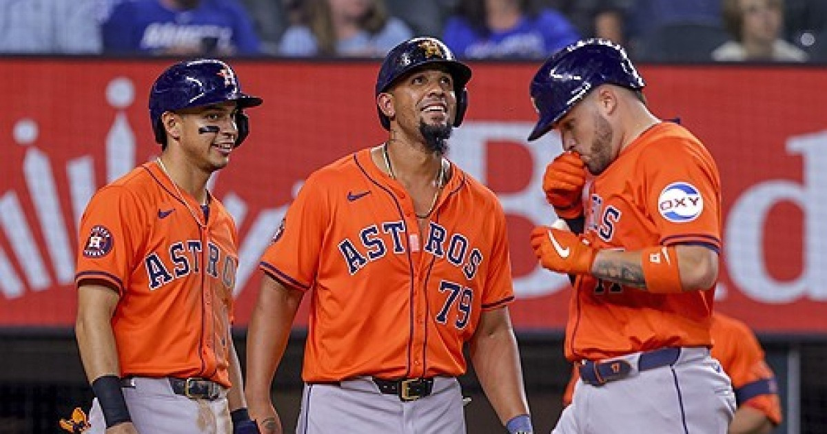 Astros Rangers Baseball