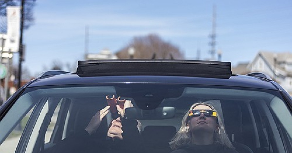 U.S.-PLATTSBURGH-SOLAR ECLIPSE