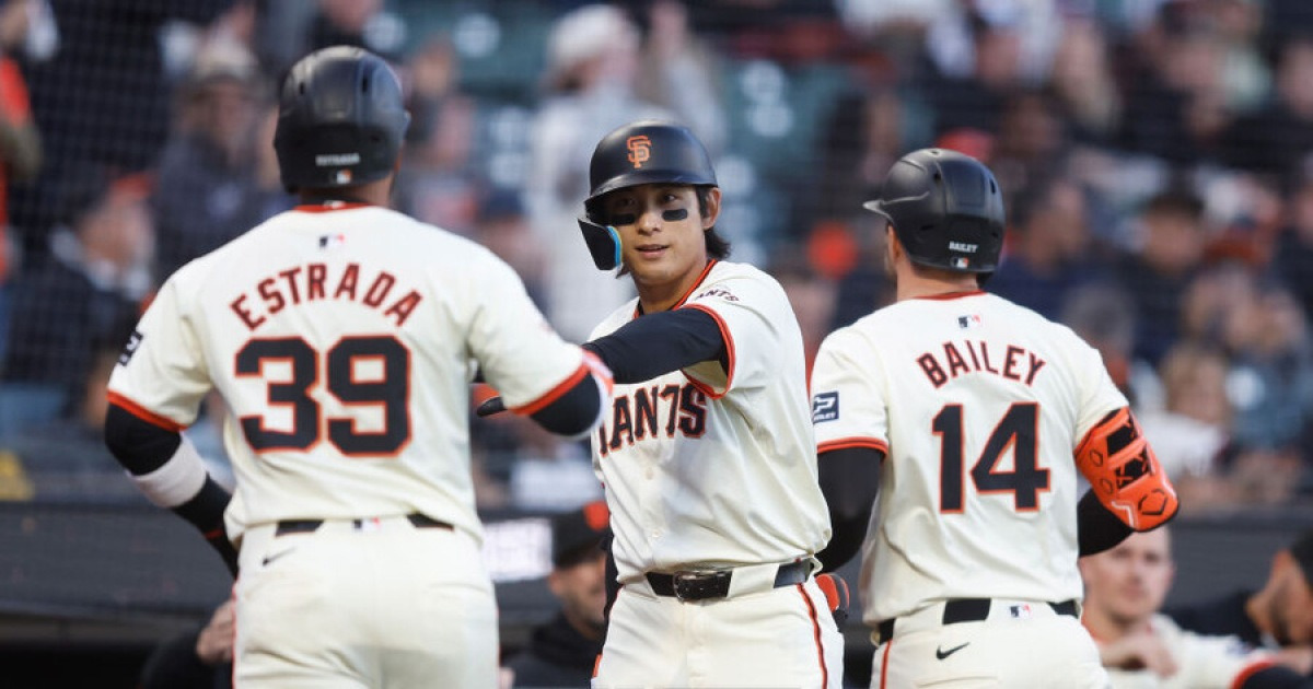 '156km 공략에 예술적 배트 컨트롤' 이정후 또 멀티히트 작렬, SF는 9회 천금찬스 놓쳤다