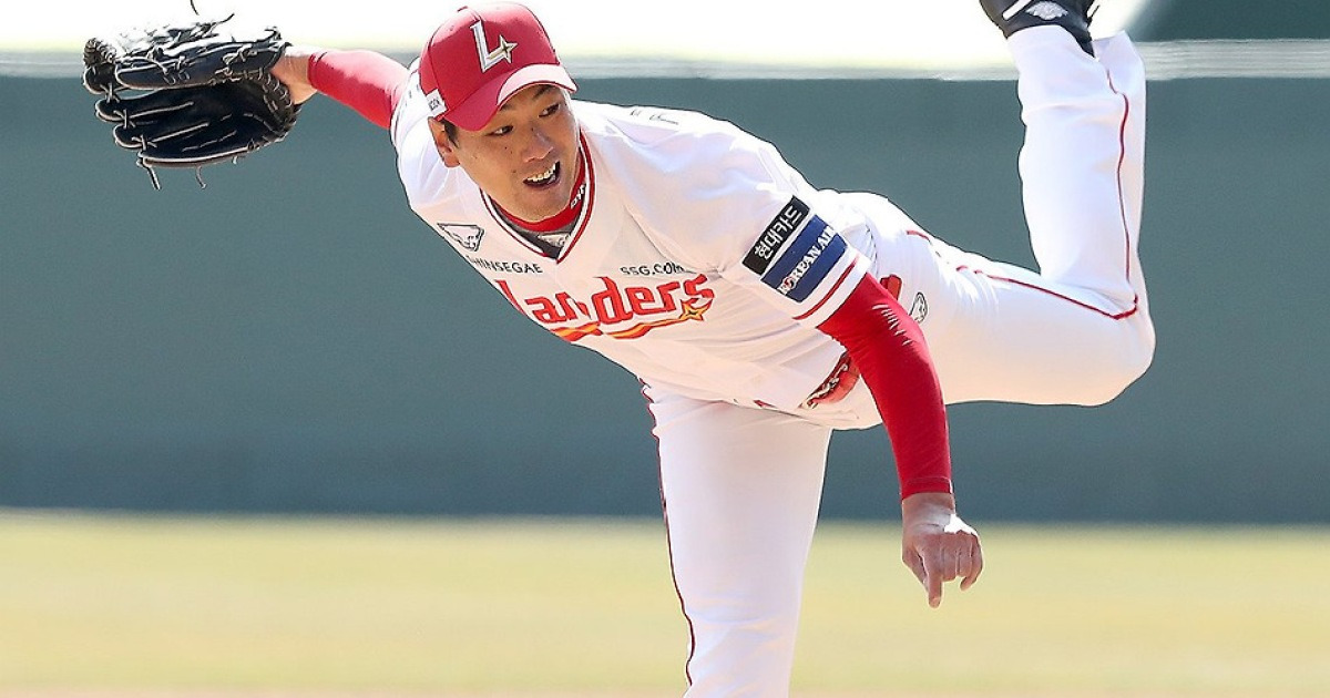 김광현 6이닝 2실점 호투…161승으로 KBO 통산 다승 공동 3위(종합)