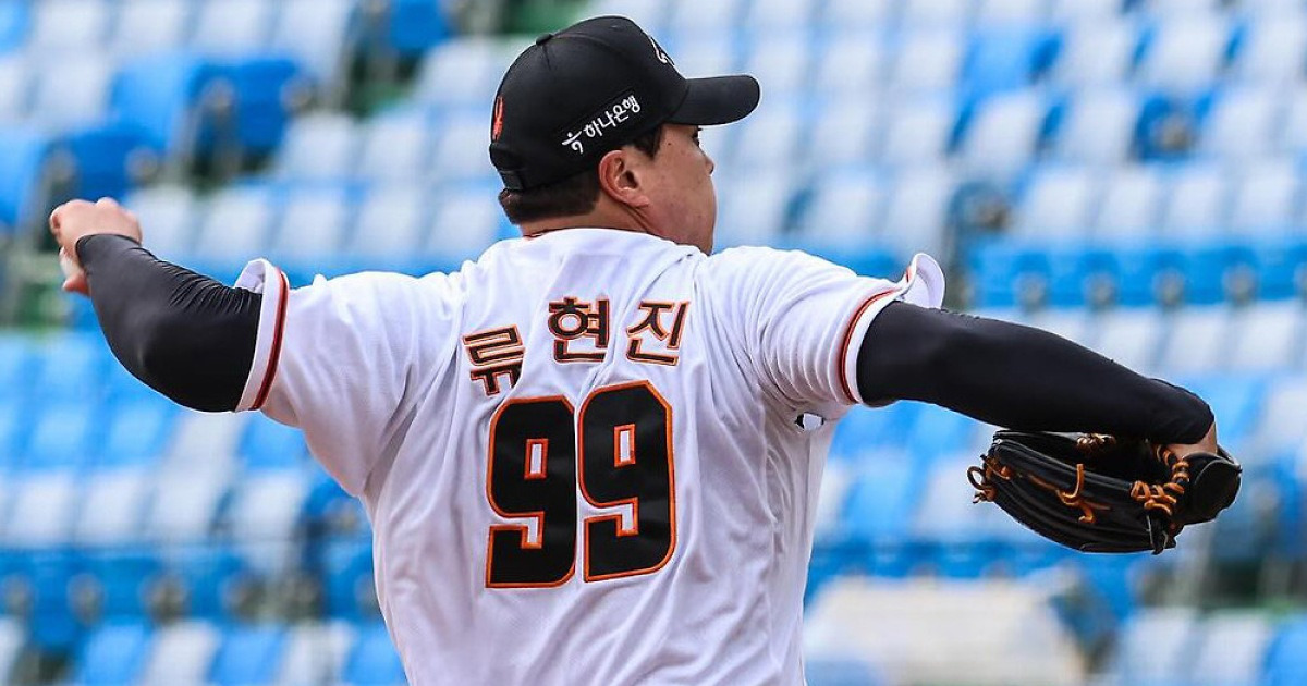 ‘괴물’ 류현진, 6이닝 8K 무실점…복귀 첫승 ·KBO리그 99승 눈 앞