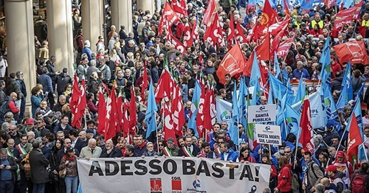 ITALY PROTEST