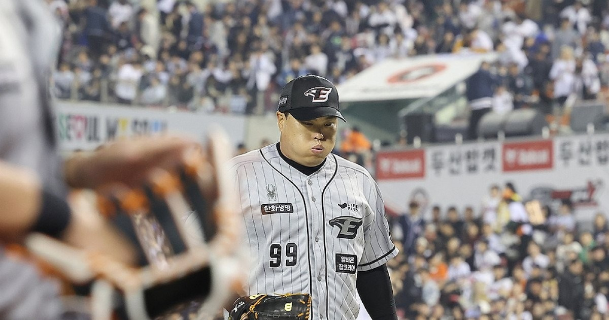 류현진, KBO 복귀승 요건 달성…6이닝 1피안타 8K 무실점 역투