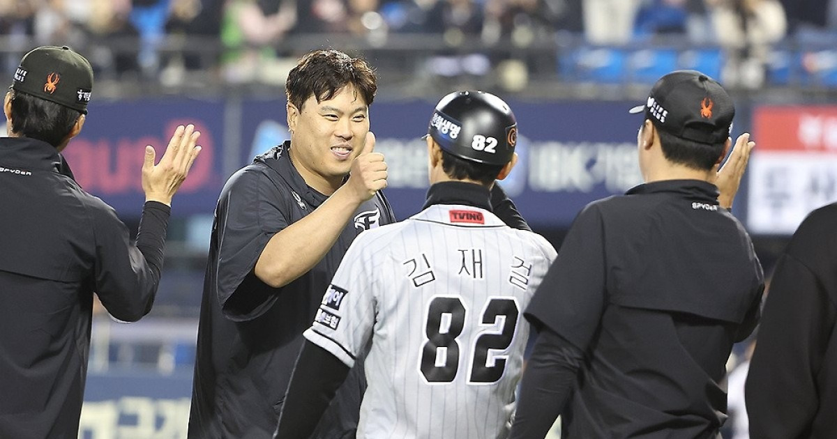 '류현진 4수 끝에 KBO 99승' 한화, 5연패 탈출…KIA, LG전 스윕(종합)
