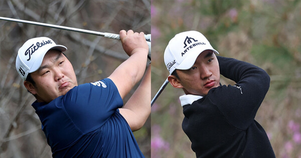 김찬우·윤상필, 개막전 DB손해보험 프로미오픈 2R 공동 선두 [KPGA]