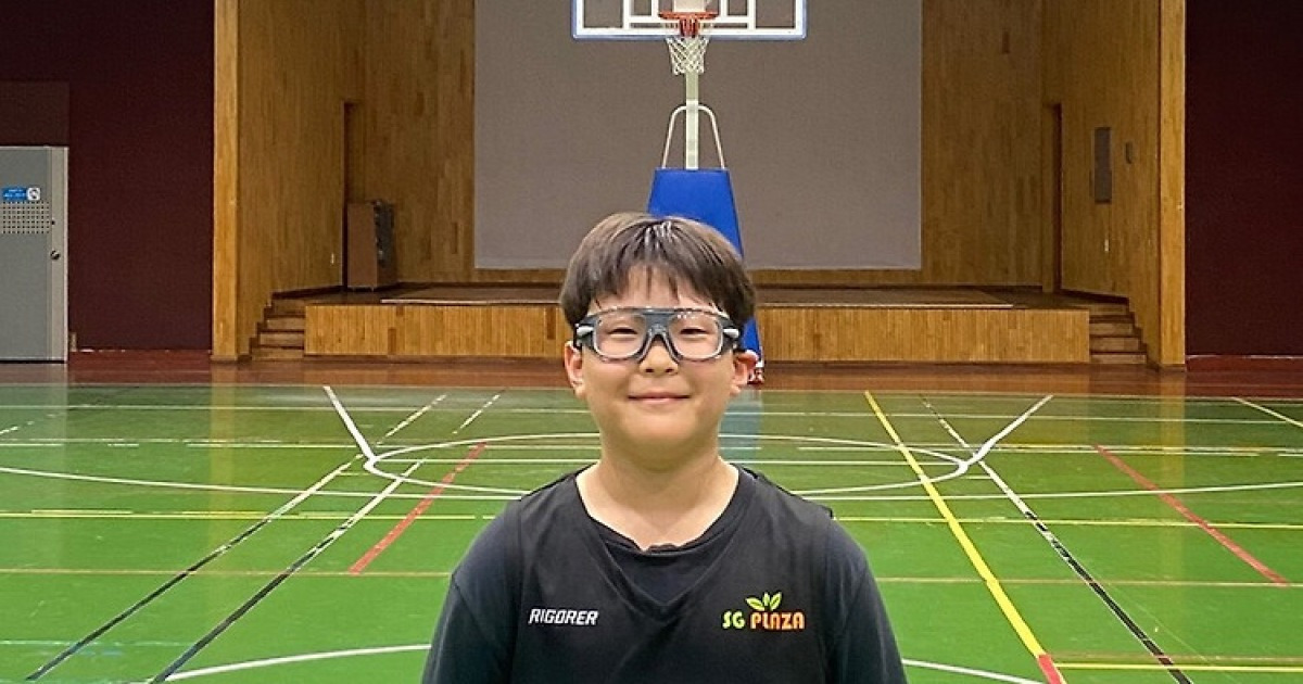 원주 YKK 왼손잡이 스마일 슈터 U12 이우찬 “슛 성공률이 좋아 농구 시작했다”