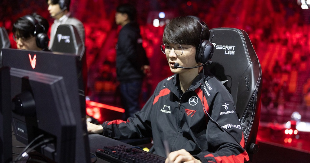 [포토] LCK 11회 우승 노리는 '페이커' 이상혁