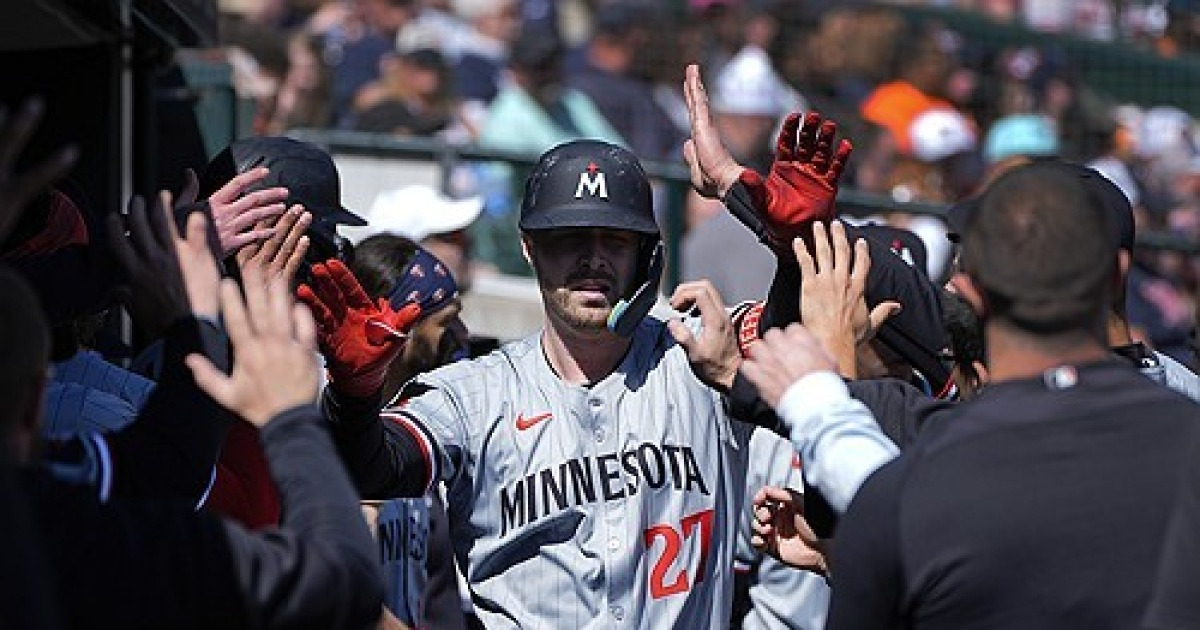 Twins Tigers Baseball