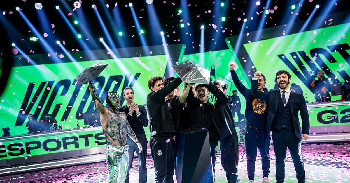 "우리도 포핏(4-Peat)!"…G2, 프나틱 꺾고 LEC 14번째 우승