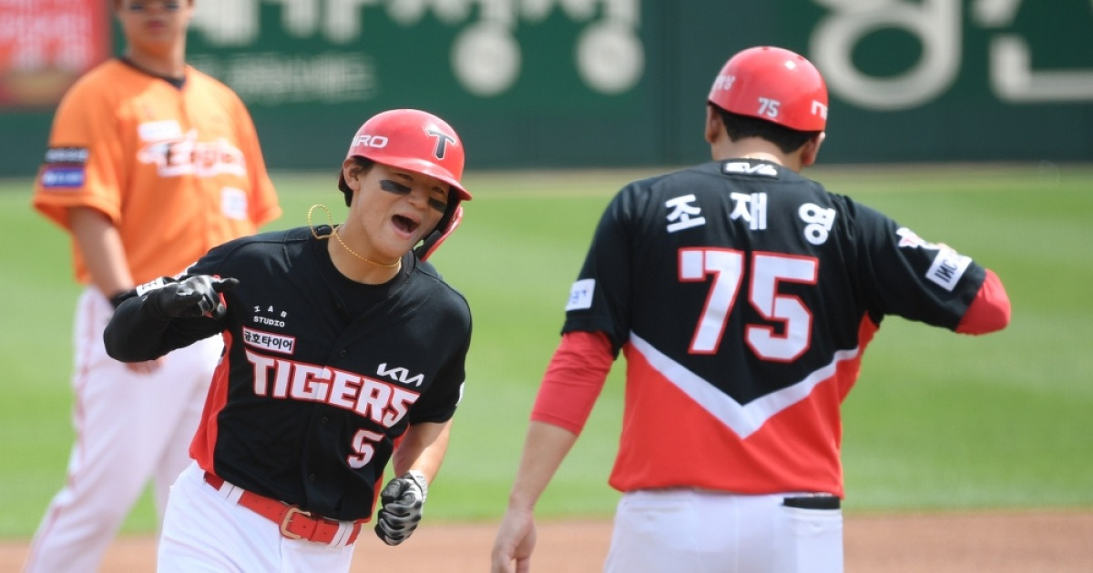 6G 타율 0.462+3홈런 '불망방이'…김도영 깨어났다, KIA 강타선 더 강해졌다