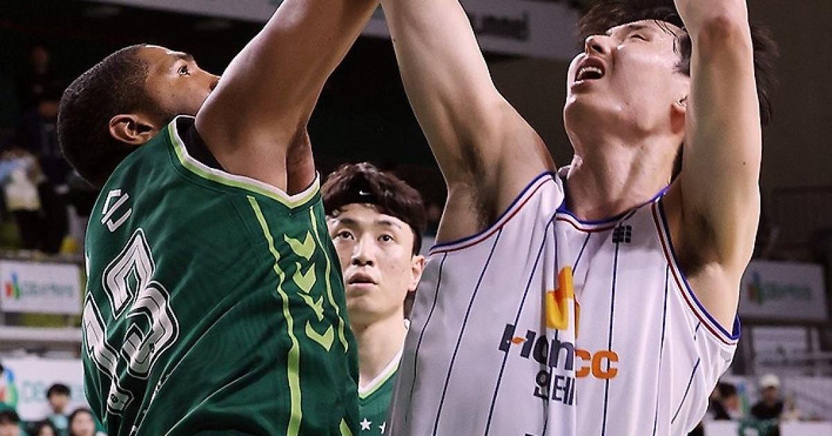 프로농구 DB-KCC 경기 '어디야'