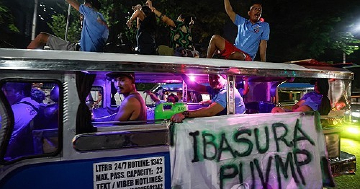 PHILIPPINES PROTEST JEEPNEY MODERNIZATION