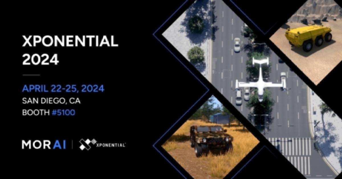 모라이, 세계 최대 무인항공 전시회 Xponential 2024 참가