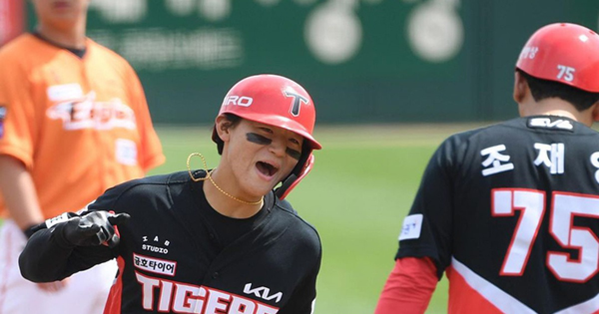 '살아난 제2의 이종범' 김도영, 최근 6G 타율 0.462 불방망이...KIA 6연승의 '1등 공신'