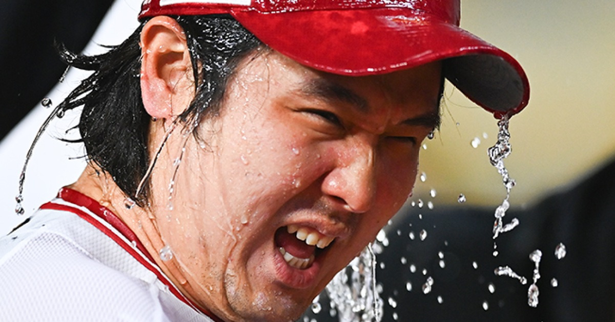 [ST포토] 최정, 'KBO 역사에 한발짝'