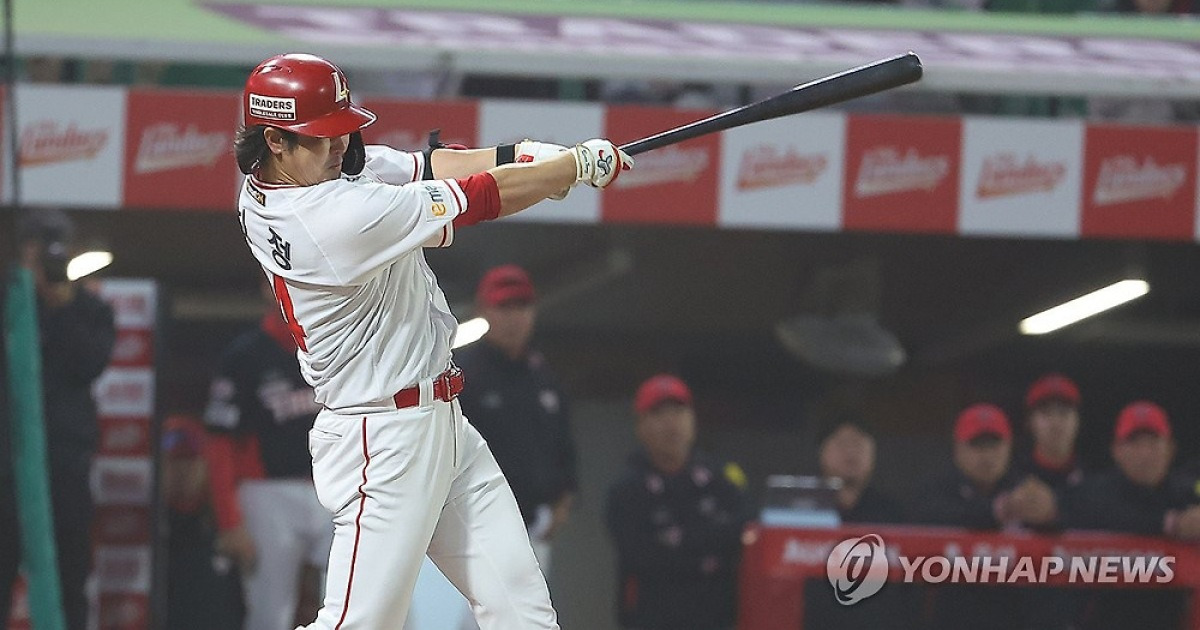 '최정' 통산 467호 홈런, KBO리그 최다 홈런 타이