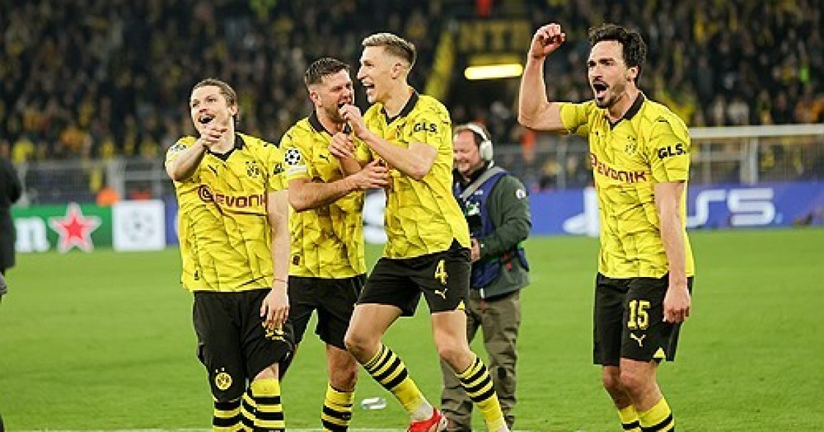 '네가 가라 4강'... 도르트문트-ATM, 90분 안에 '동점 3번-역전 3번'[UCL 8강]