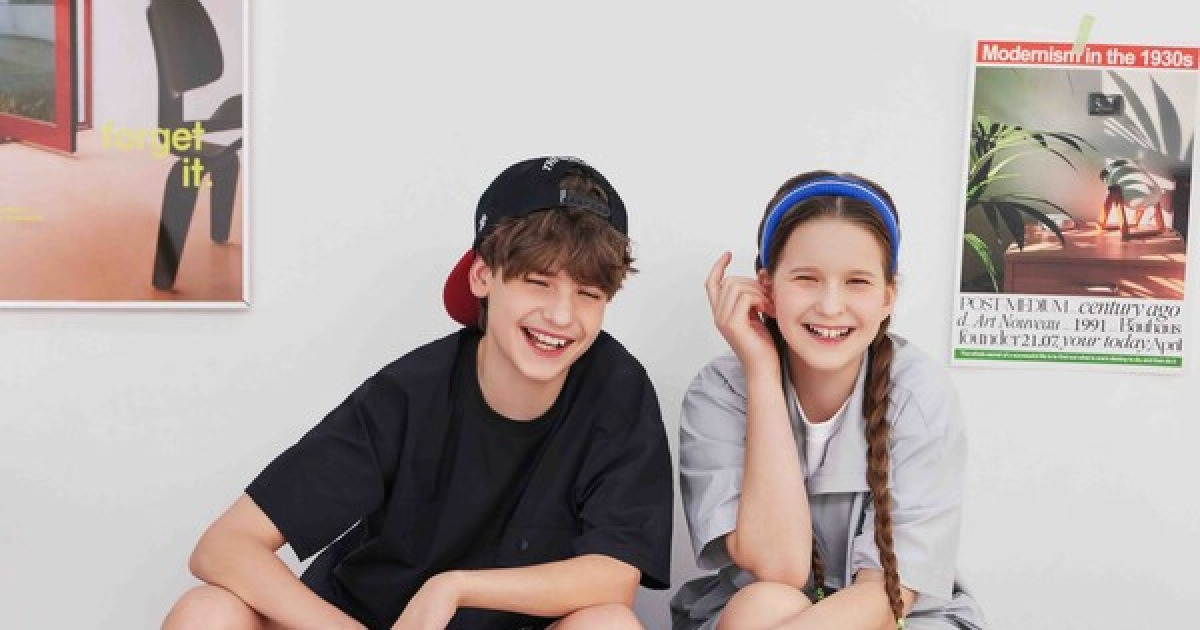 HANGTEN TEENS(행텐 틴즈) 아노락&카고 및 트렌디 걸스 룩 여름 컬렉션 공개