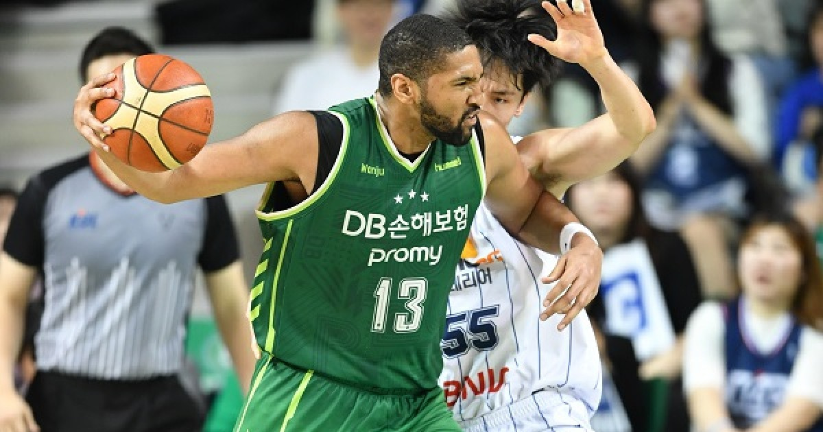 '로슨 32점' DB, 80-71로 4강 PO 2차전 KCC에 복수 성공…시리즈 1승 1패