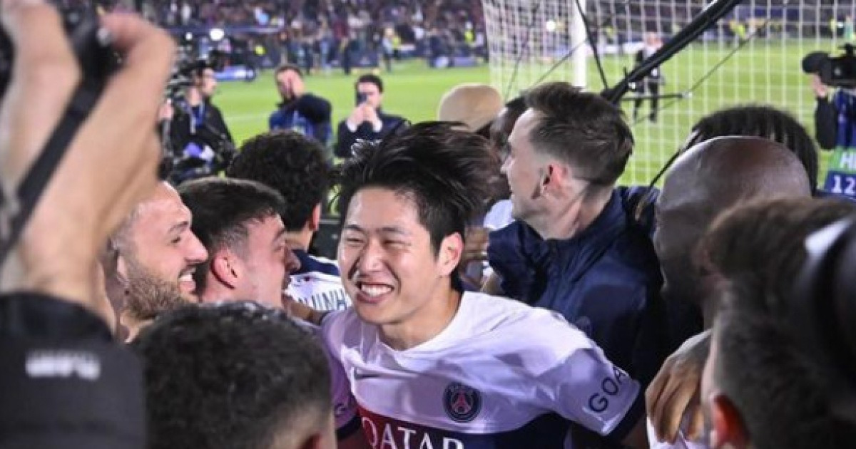 '모처럼 환한 미소' 이강인, 4-1 역전극→UCL 4강행 "정말 멋진 밤이야!" 벅찬 소감... SON 이어 5년만 '결승 도전'