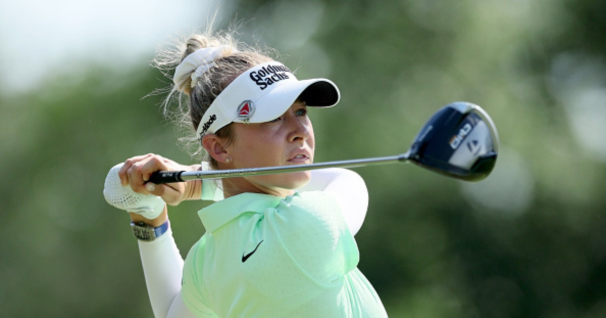 넬리 코다, LPGA 5연속 우승 전망 밝혀...셰브론 챔피언십 첫날 선두에 2타 뒤진 공동 2위