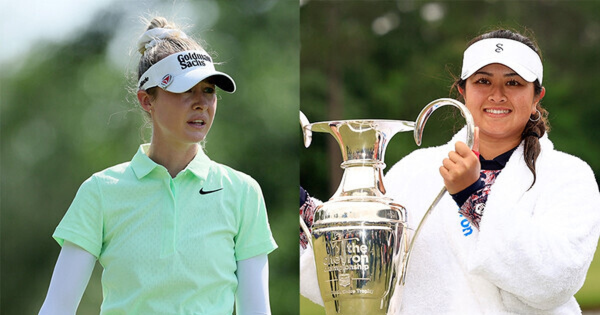 '5연승 조준한' 넬리 코다, LPGA 셰브론 챔피언십 1R 공동 2위…'디펜딩 챔프' 부 기권(종합)