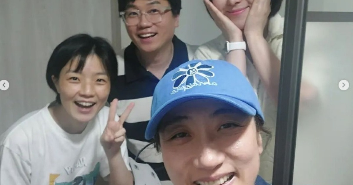 "왜 니들끼리만" 안영미X안상태, 'KBS 19기' 20주년 자축..유세윤 삐친 사연