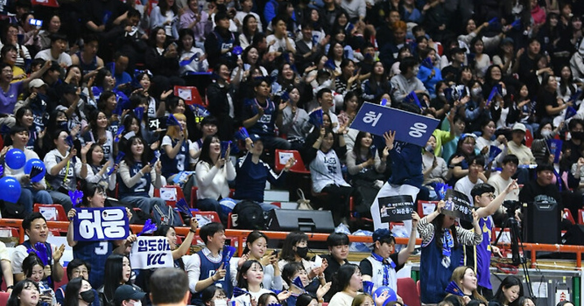 PO 팀 최다 관중 기록 깨나? KCC, 5000명+이면 승률 80%