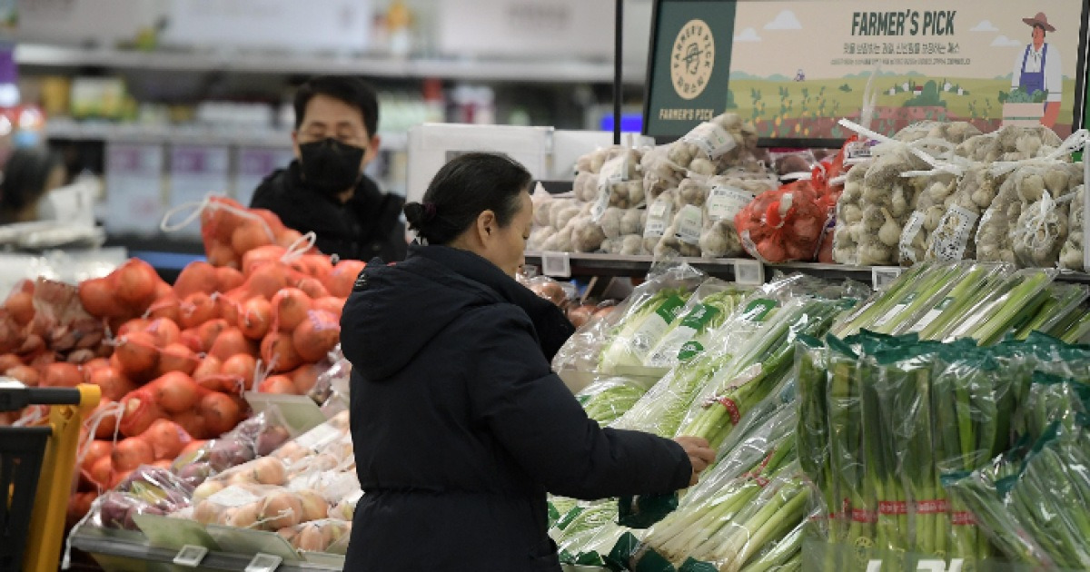 "너무 올랐다" 韓 식품 인플레, OECD 35개국 중 '3위'