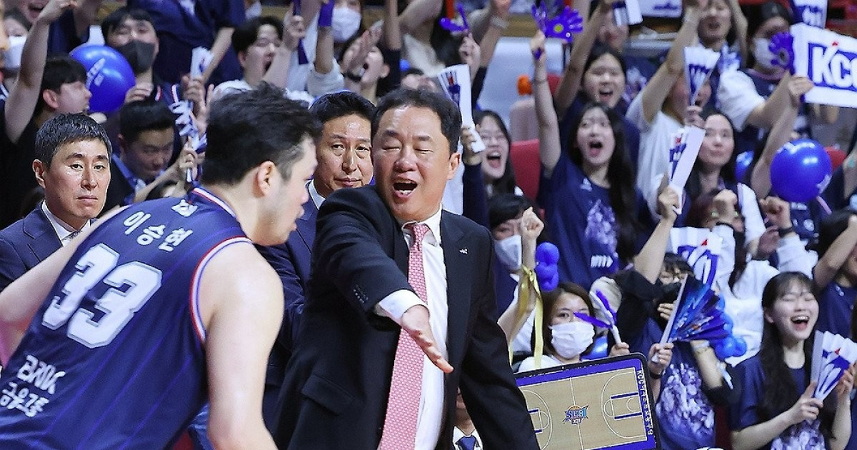 5위팀 최초 챔프전 진출 '새 역사'…KCC "LG·kt, 아무나 나와!"