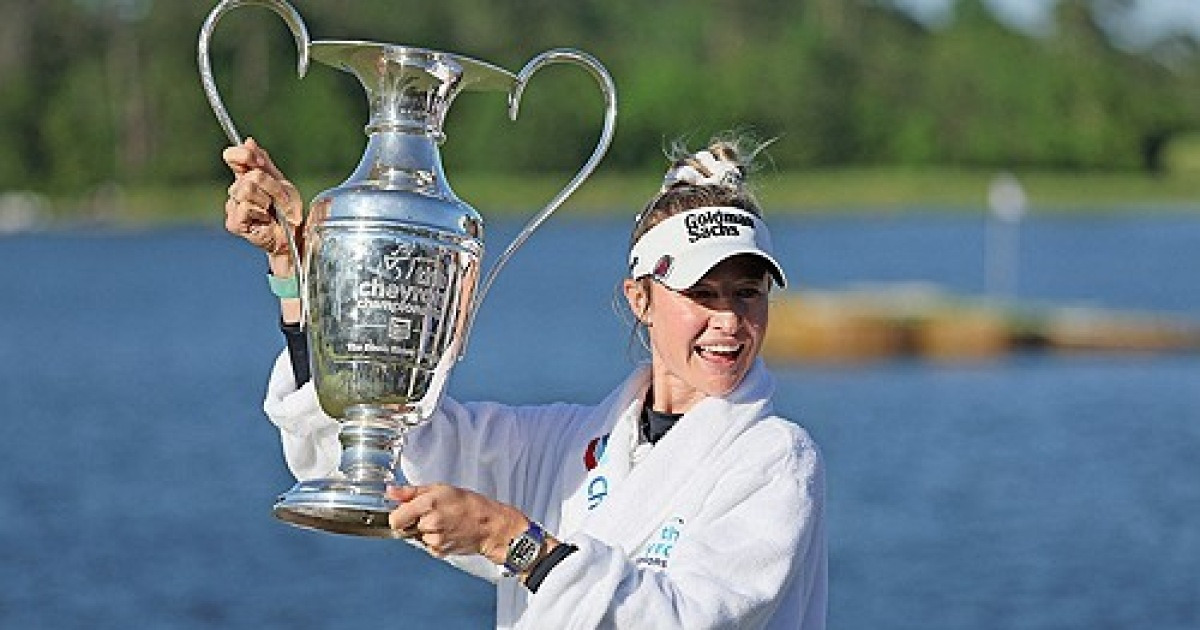 '19년만의 대기록' 코다, LPGA 5개 대회 연속 우승 대업