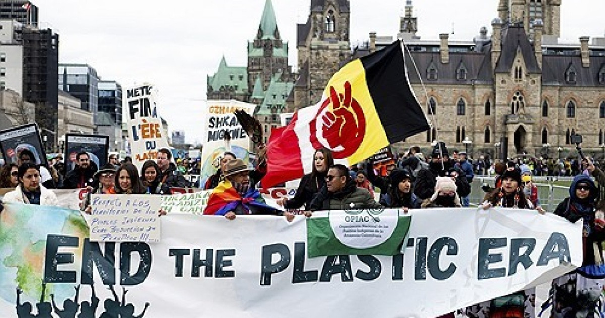 Canada Plastics Protest