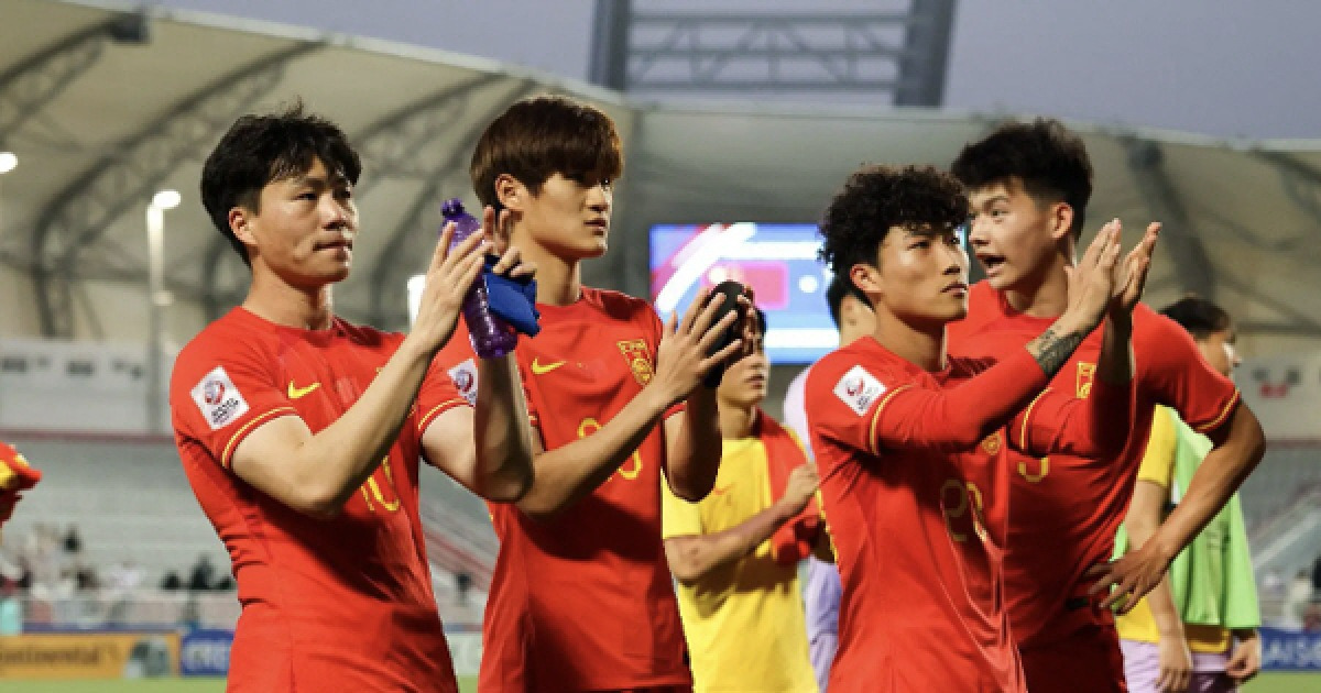 [U-23아시안컵]"한국과 비겼다면.." 中의 뒤늦은 후회, UAE 2-1로 꺾고 '명예로운 탈락'