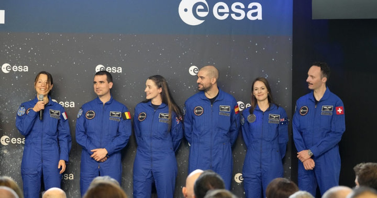 2만2500명중 선발된 5명, 1년 혹독한 훈련끝 ESA 새 우주비행사로 탄생