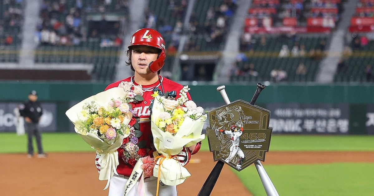 '468호' KBO 홈런 역사 쓴 최정
