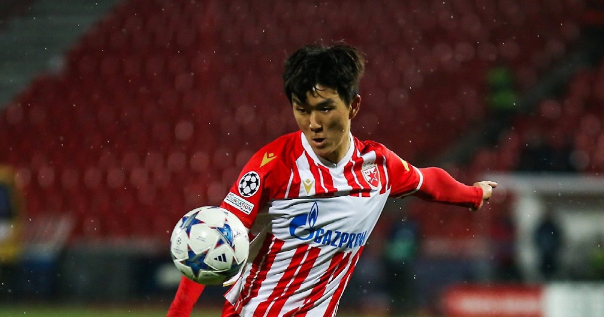 'EPL 쇼케이스 제대로 성공' 황인범, 세르비아컵 준결승 '풀타임+1도움 맹활약'...즈베즈다는 파르티잔전 2-0 승리