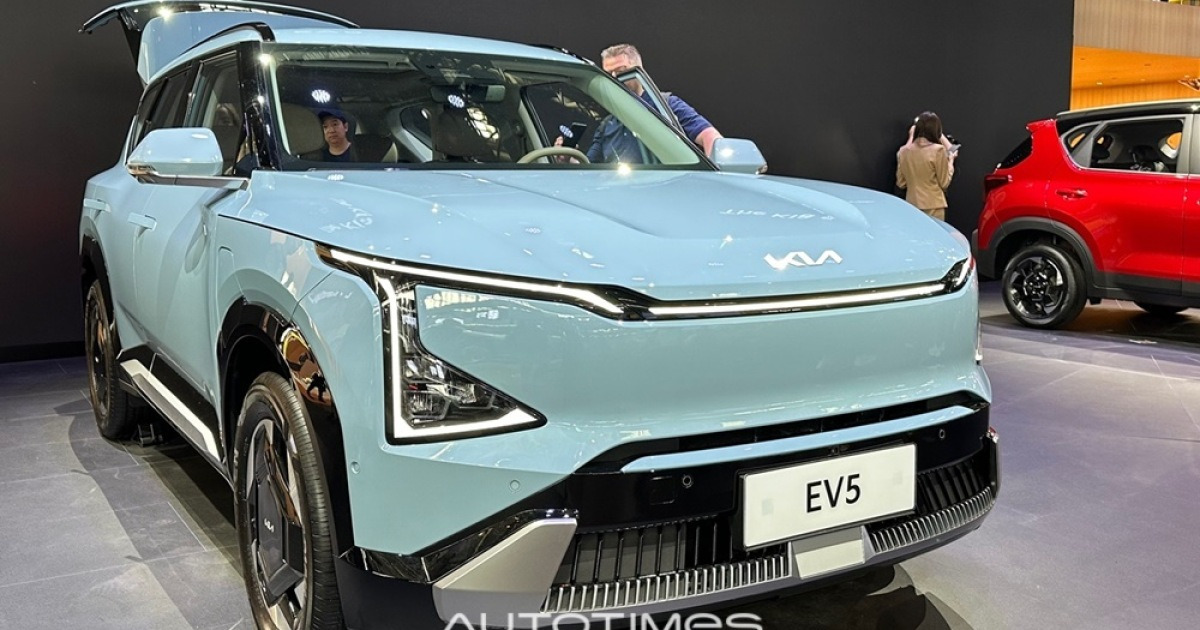 [2024 베이징] 기아, 720㎞ 가는 EV5 롱레인지 공개