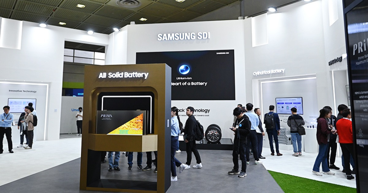 삼성 SDI, 오는 2027년 데뷔 앞둔 ‘무음극 전고체 배터리’ 기술 전시