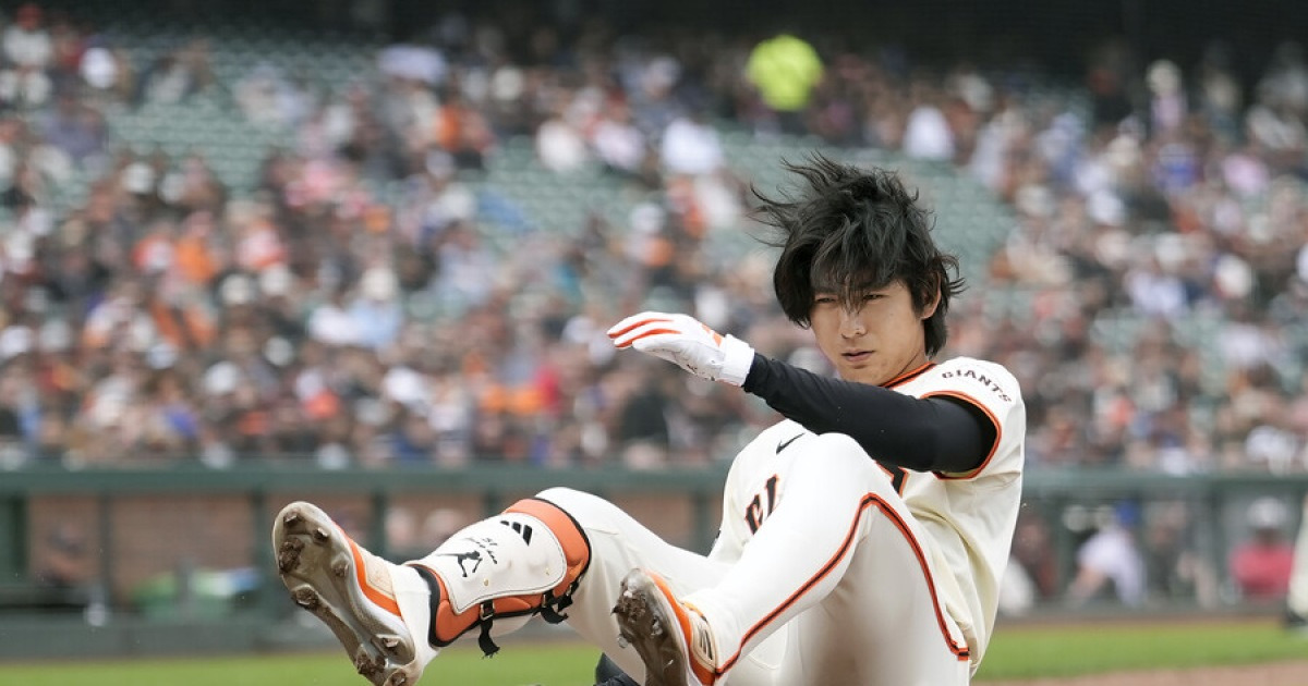 [이정후 게임노트] 아찔했던 순간, 이정후 강속구 넘어지면서 피했다…SF, NYM 2-8 패배