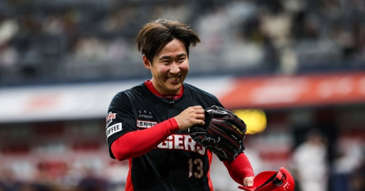 '와, 무슨 스무살짜리가' 139㎞ KIA 좌완의 매력, 볼수록 빠져든다... "왜 1R인지 알겠다"