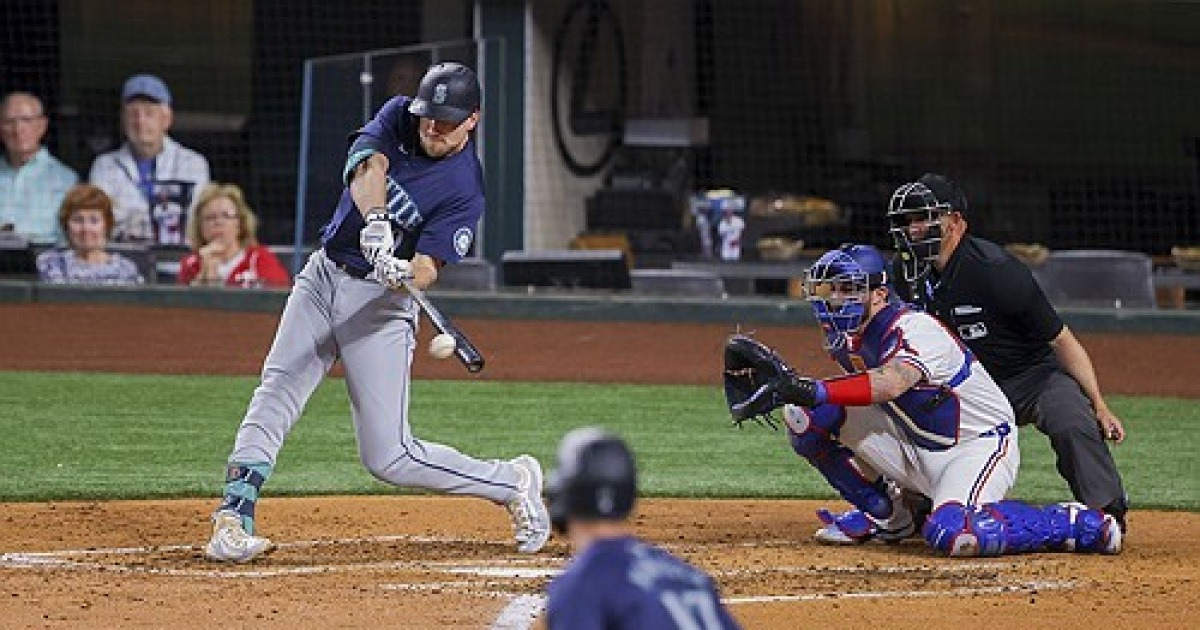 Mariners Rangers Baseball