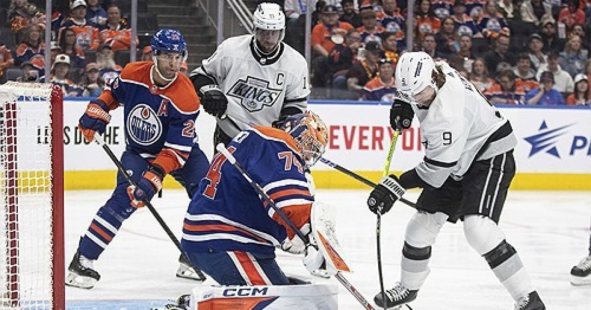 Kings Oilers Hockey