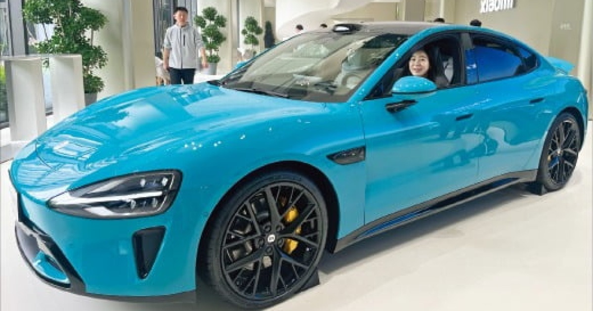 샤오미 "SU7 5000대 순식간에 완판…우리도 놀랐다"