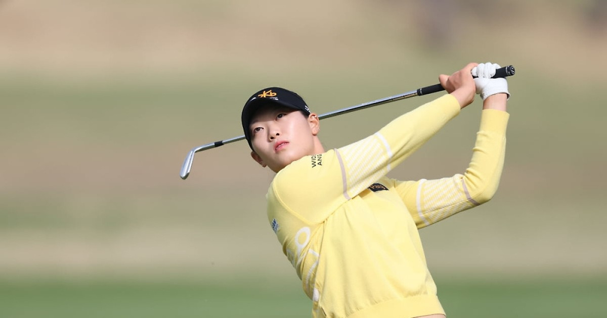 방신실, KLPGA 챔피언십 2R서 7언더 맹타