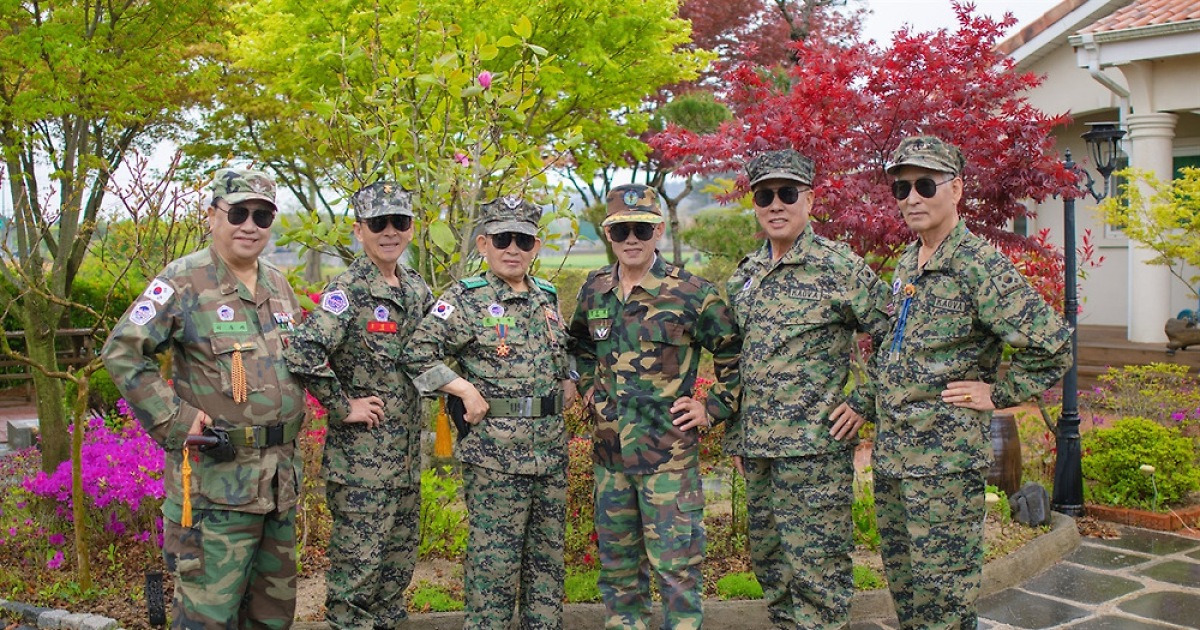 내봄눈 베트남참전용사 고엽제 전우 6인 무료 사진 촬영