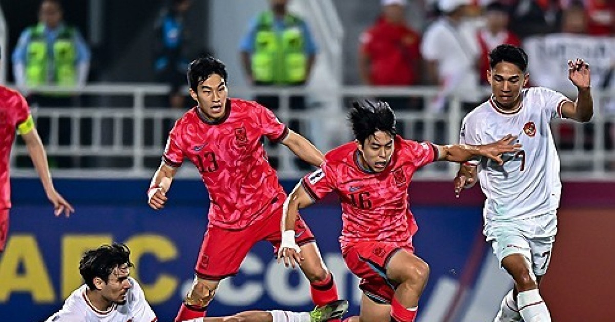 (SP)QATAR-DOHA-FOOTBALL-AFC U23-KOREA VS INDONESIA