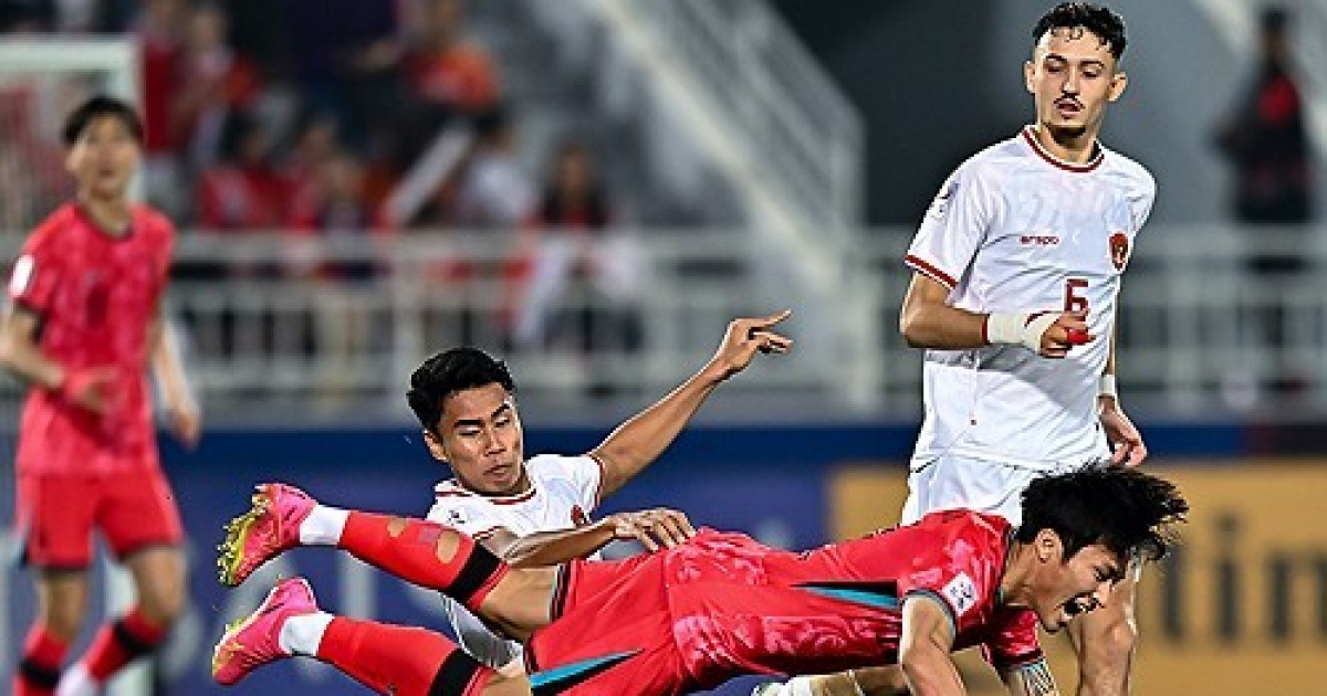(SP)QATAR-DOHA-FOOTBALL-AFC U23-KOREA VS INDONESIA