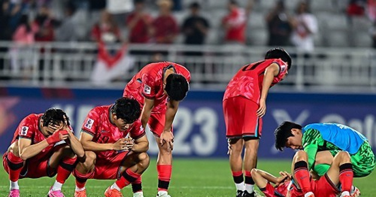 (SP)QATAR-DOHA-FOOTBALL-AFC U23-KOREA VS INDONESIA