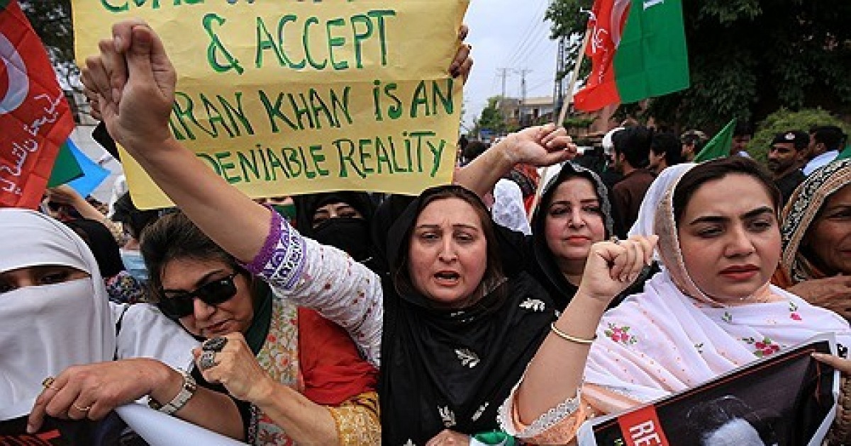 PAKISTAN PTI PROTEST